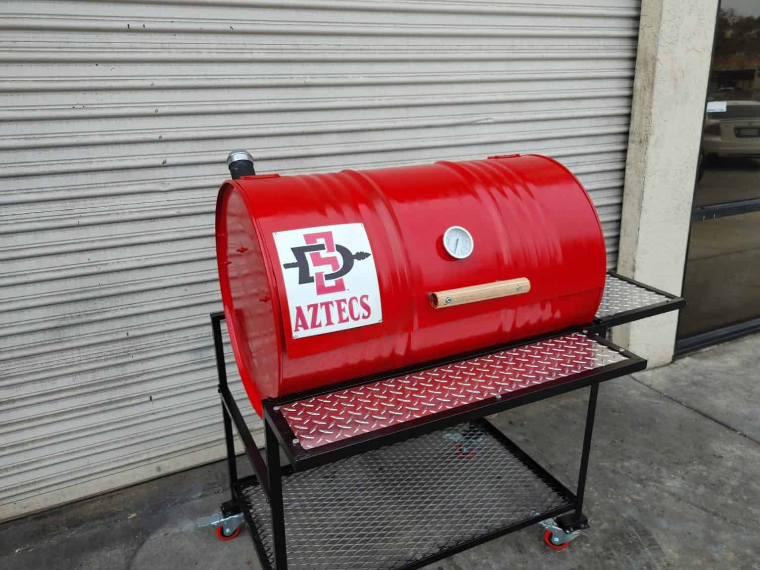 Single Barbecue Barrel Deluxe BBQ Grill