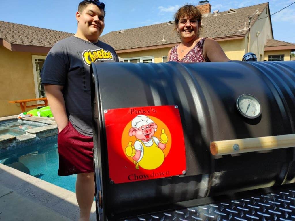 Single Barbecue Barrel Deluxe BBQ Grill